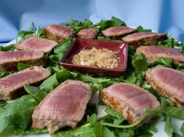 Tagliata di manzo con rucola - Ntacalabria.it