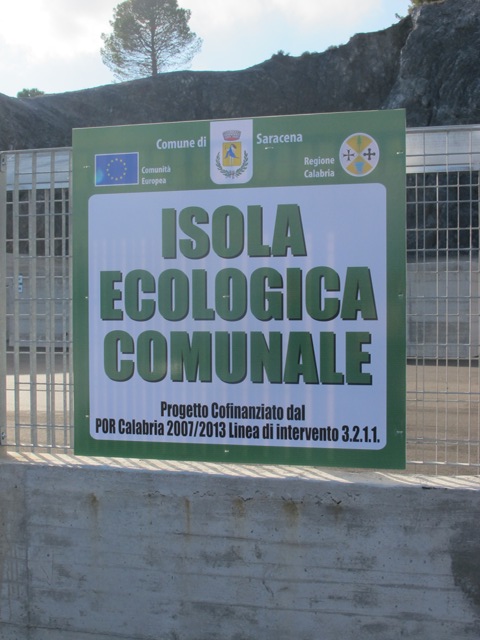 Saracena (CS), ecco la nuova Isola Ecologica - Ntacalabria.it