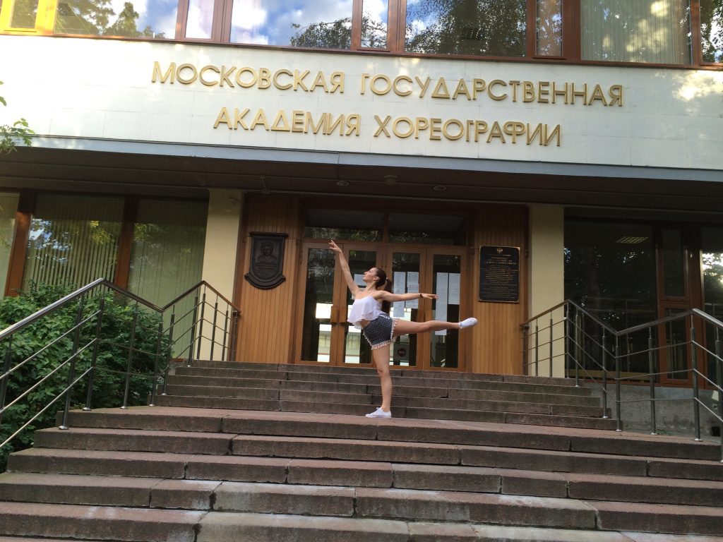 Giada Sanfilippo da Lazzaro alla Bolshoi Ballet Academy di Mosca ...