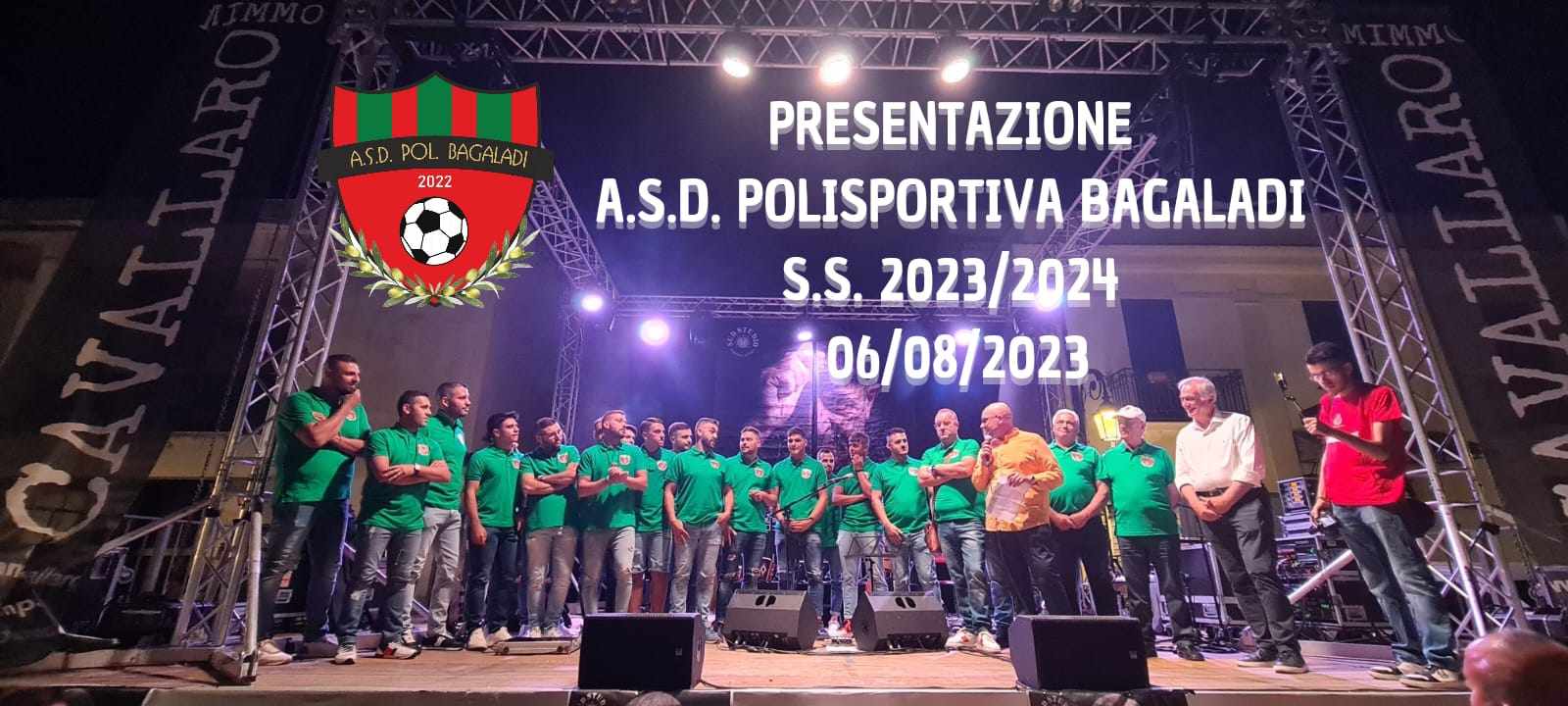 Bagaladi (RC), Presentata la Polisportiva Bagaladi 2023/2024